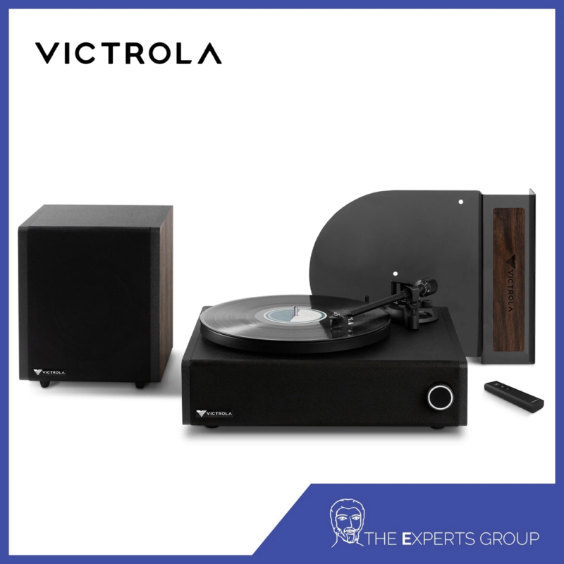 Victrola V1 Turntable and S1 Subwoofer Bundle Premium 2-way Internal ...